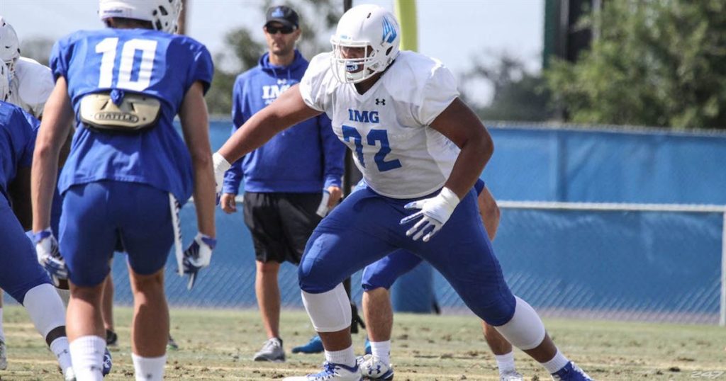 Giant 395 lb Australian lineman Daniel Faalele commits to University of ... Giant 395 lb Australian lineman Daniel Faalele commits to University of ...