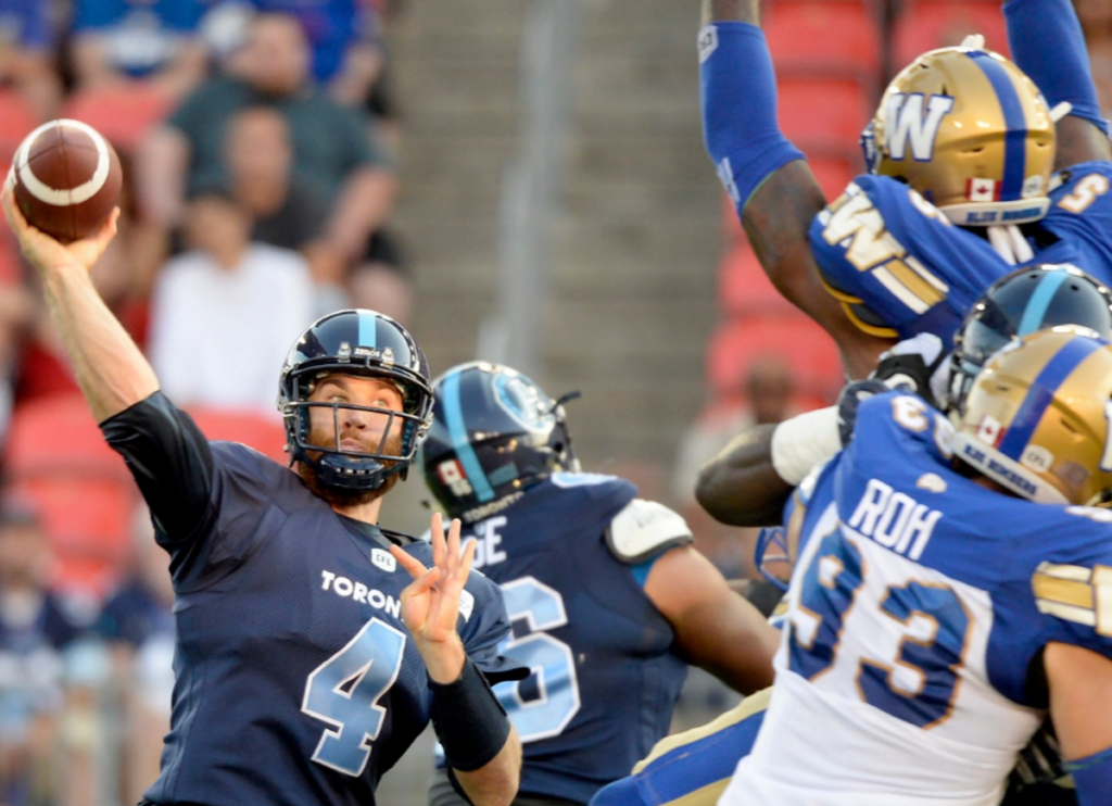Toronto Argonauts Complete Incredible Comeback Against Winnipeg Blue