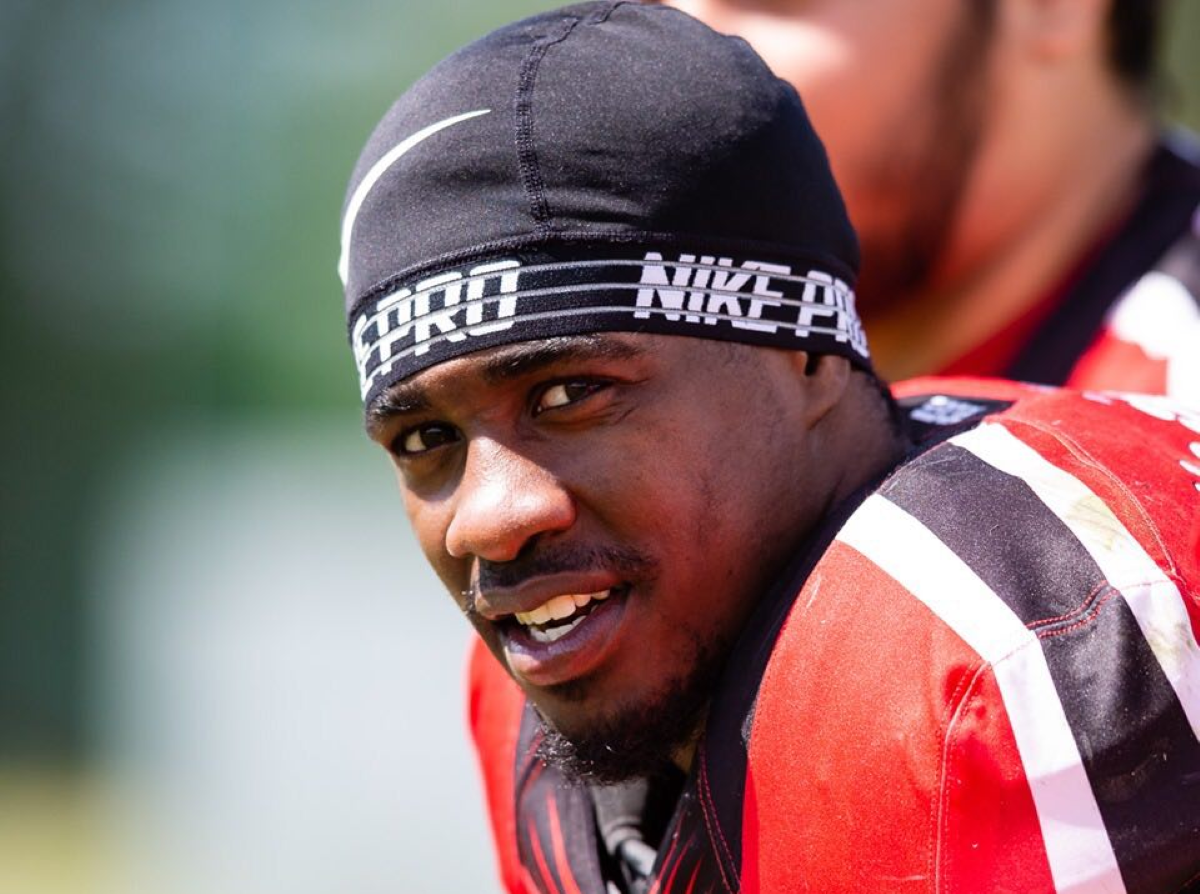 AaB 89ers running back Breon Allen has discovered the joys of playing ...
