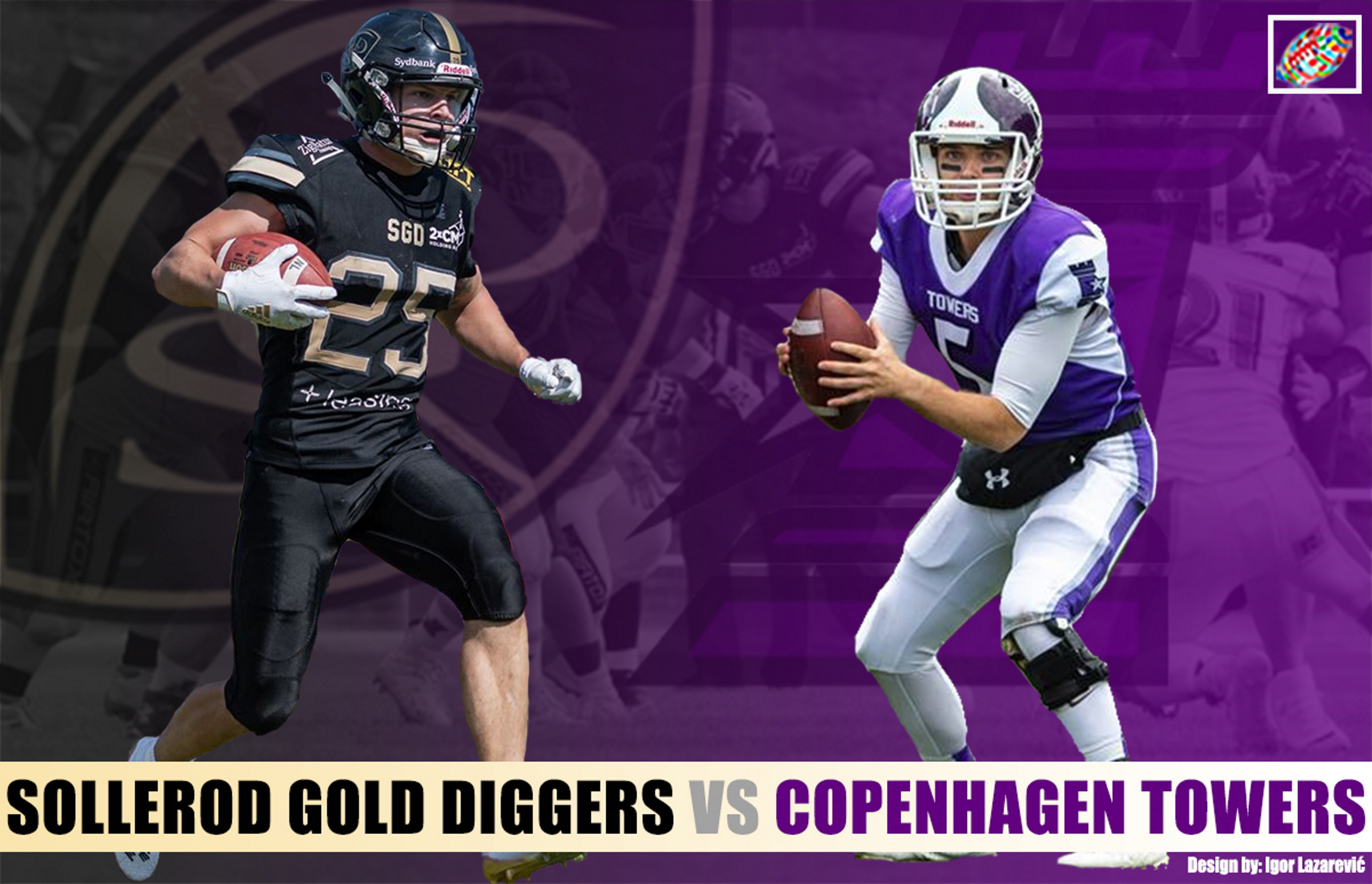 LIVESTREAM MERMAID BOWL Copenhagen Towers Vs S ller d Gold Diggers
