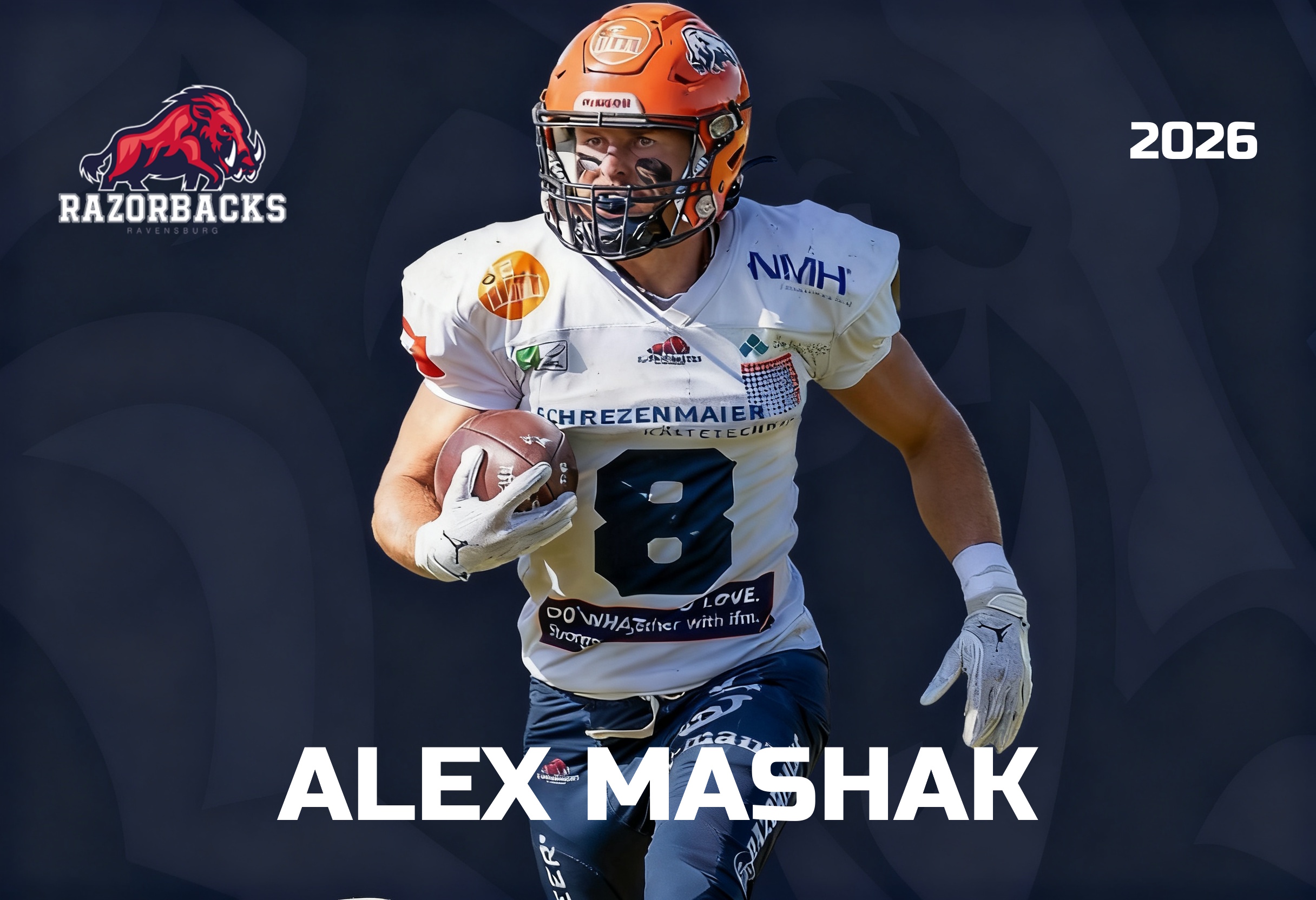 Germany: Ravensburg Razorbacks lock down All-Star safety Alex Mashak ...