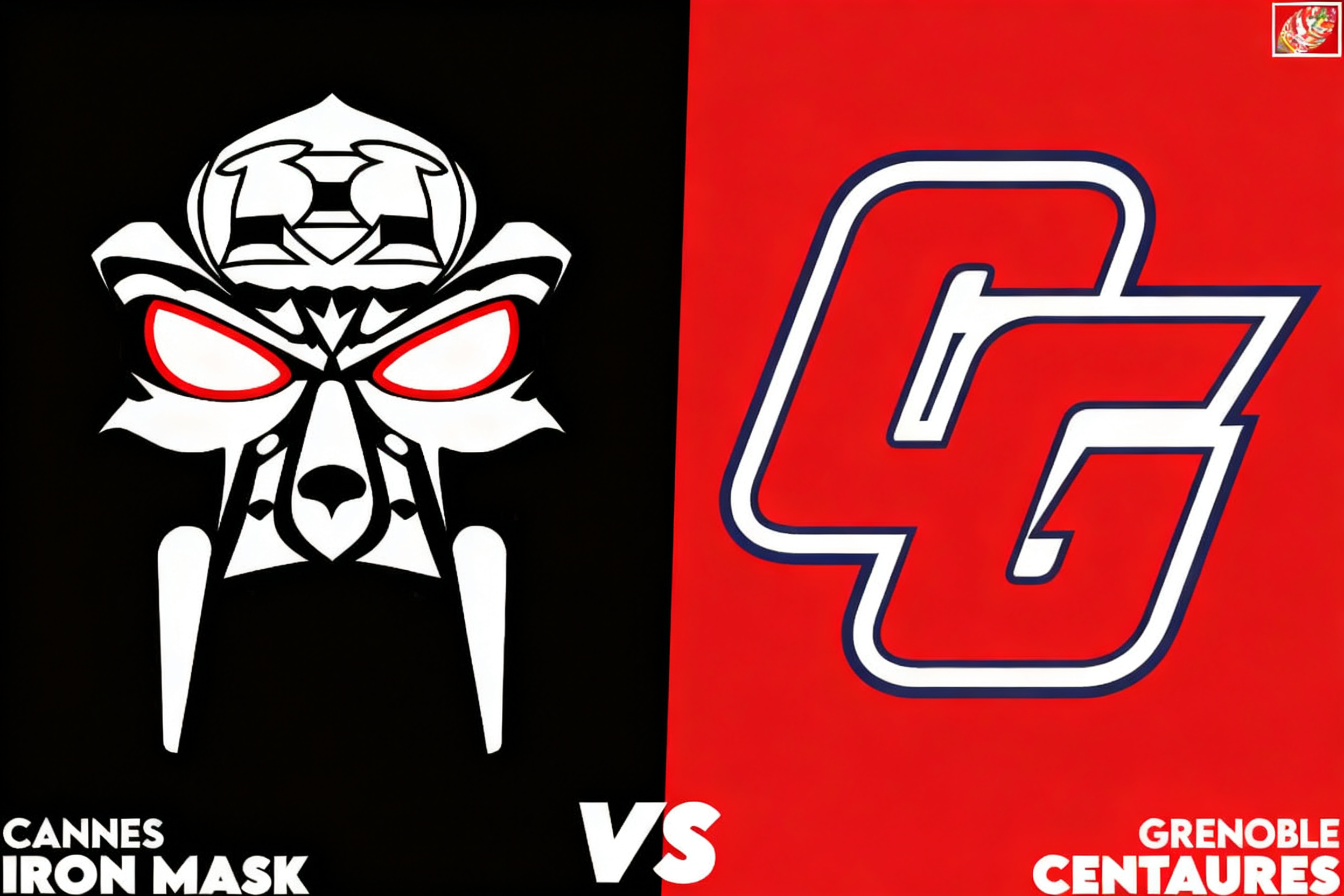LIVESTREAM France: Grenoble Centaures @ Cannes Iron Mask, March 28, 19: ...