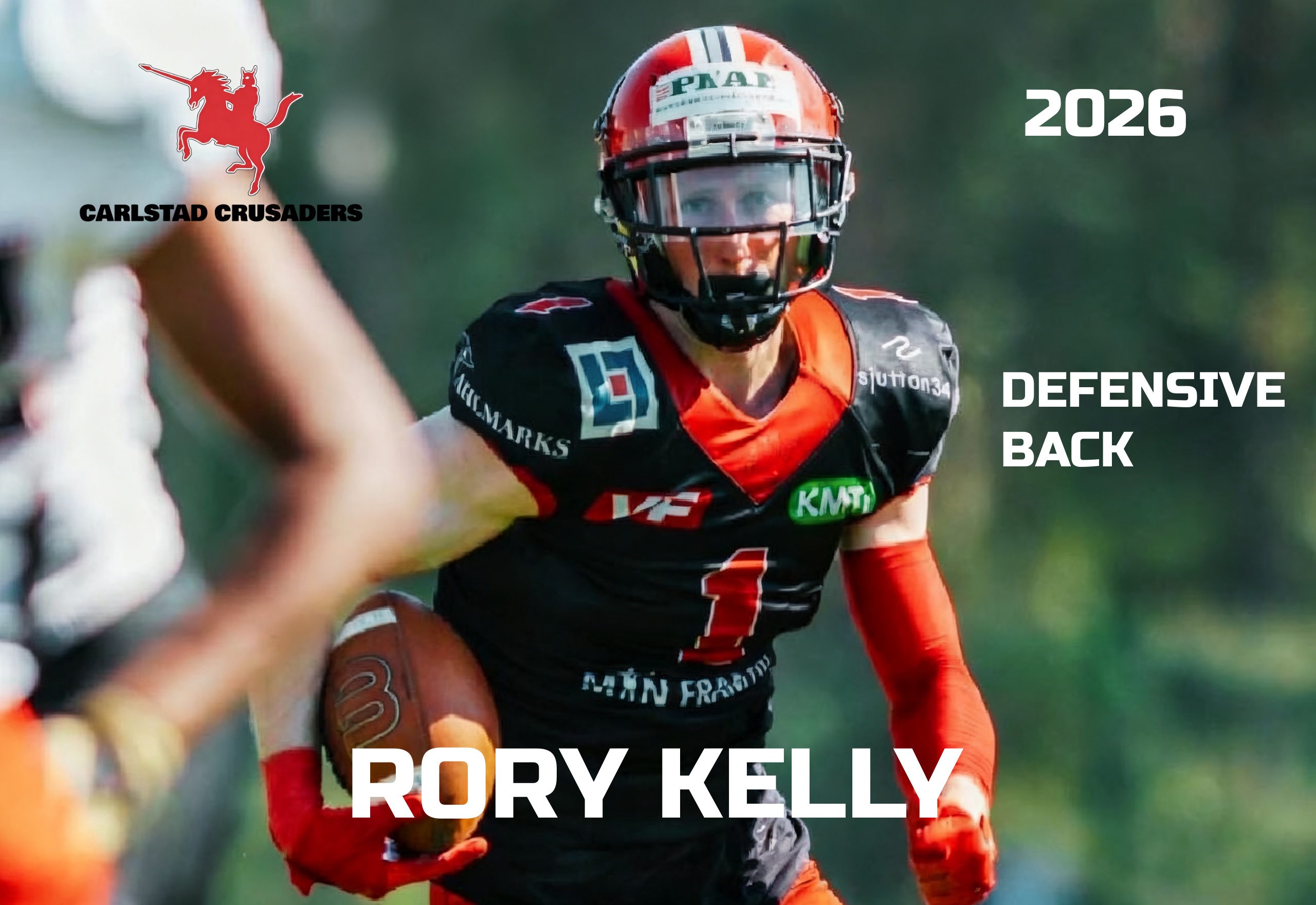 Carlstad Crusaders secure championship experience with Rory Kelly return