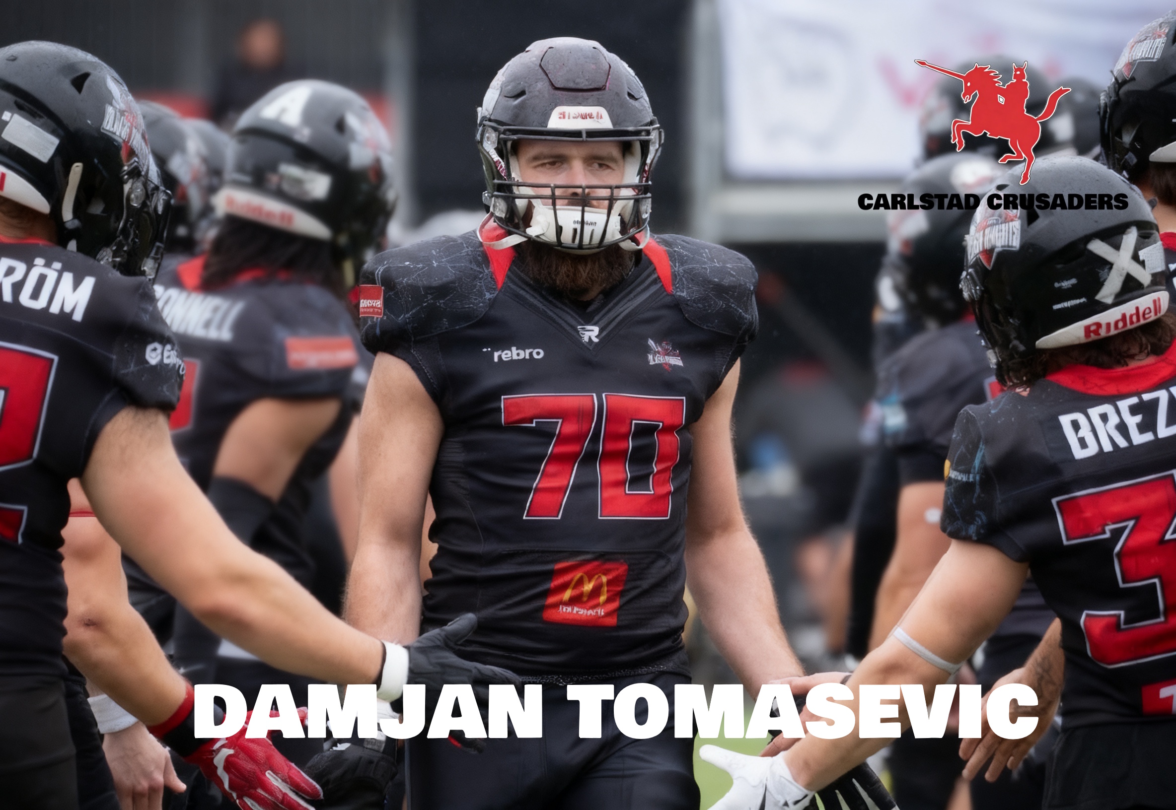 Sweden: Carlstad Crusaders add Serbian lineman Damjan Tomasevic for ...