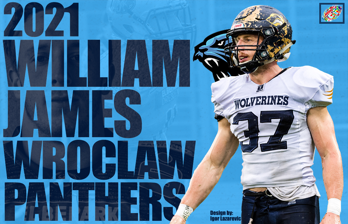 ELF: Wroclaw Panthers sign former Montreal Alouette DB/LB William James
